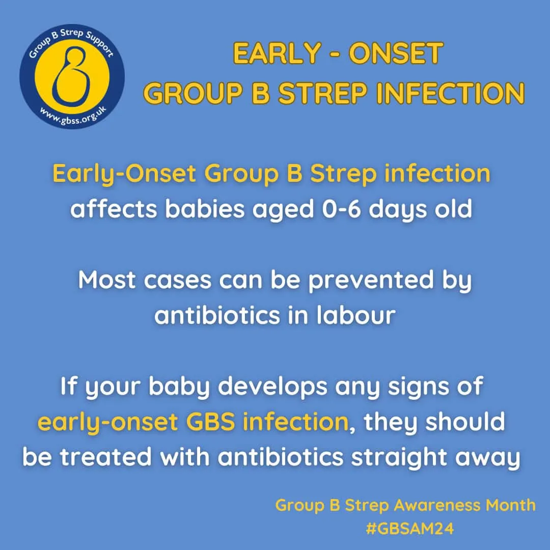 Group B Strep Awareness Month digital resources - Group B Strep Support